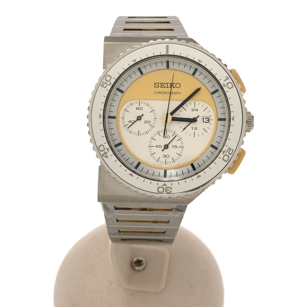 【楽天市場】質屋 腕時計 稼働 セイコー SEIKO ジウジアーロ 7T12-0AZ0 1633/2500 クォーツ 2024.5電池交換済 ...