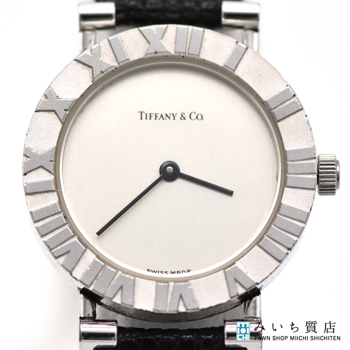 【楽天市場】質屋 腕時計 稼働 TIFFANY&Co. ティファニー アトラスウォッチ L0640 クォーツ シルバー 925 2025.3 ...