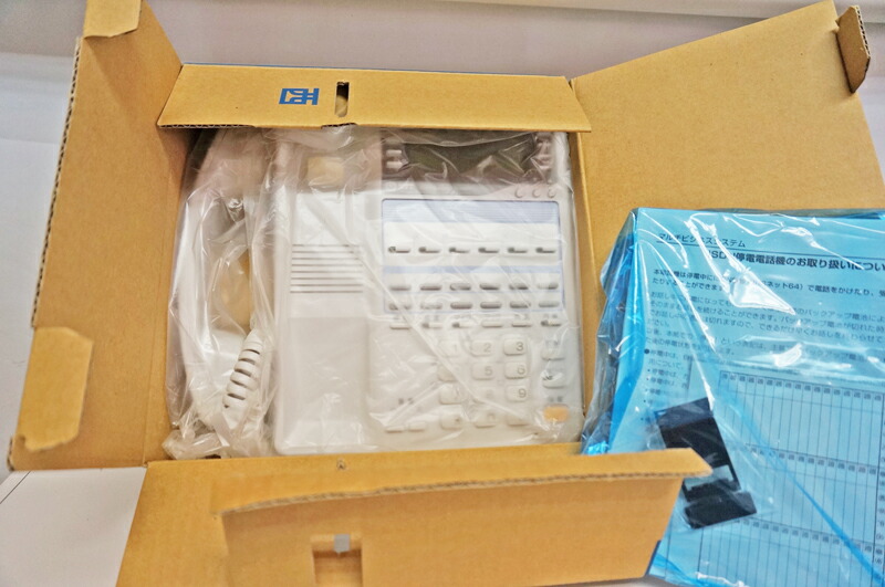 【楽天市場】【新古品】NTT NTTαRX2 MBS-6LIPFTEL-(1) NTT αRX2 6外線バスISDN停電電話機 ビジネスホン ...