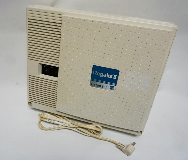【楽天市場】【中古】【日焼け有】SAXA(サクサ) Regalis2(UT700-2)std主装置 レガリス2の主装置で電話機最大8台、外線最大アナログ4本・ISDN2本・ひかり電話8ch収容 ...