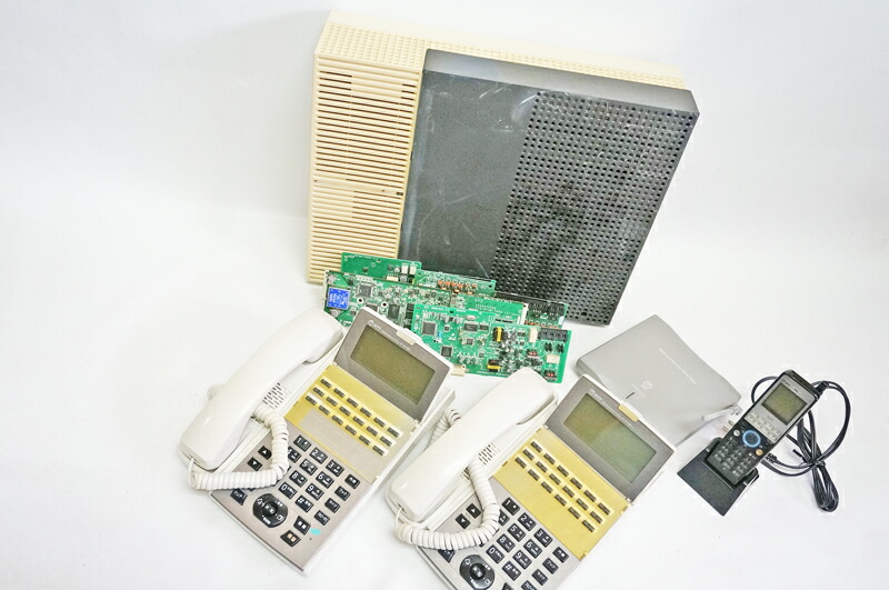 【楽天市場】【中古】【黄ばみ有】NTT αNX2 NX2-Sタイプ主装置 NX2S-ME NX2-18STEL(W)(1)セット品 NX ...