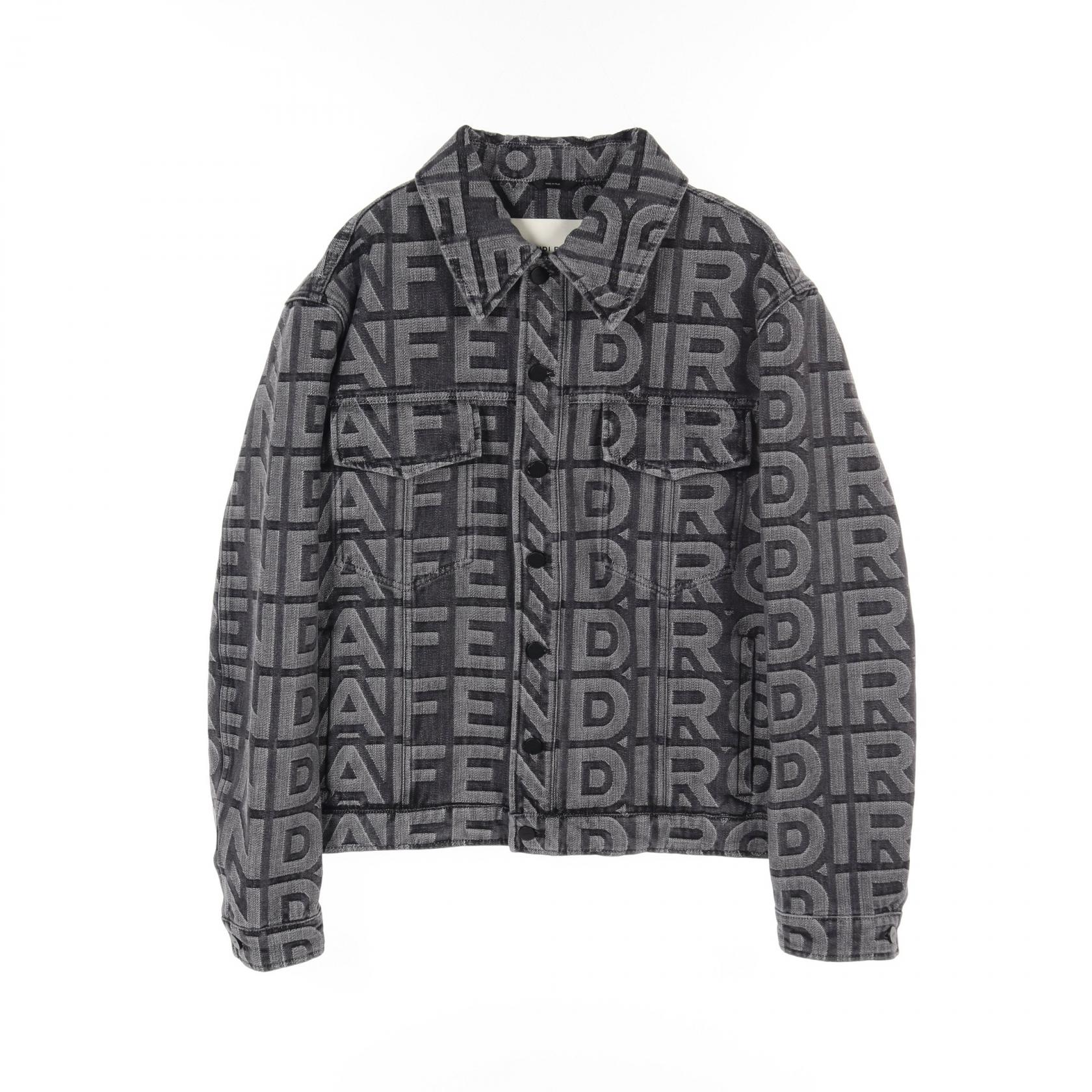 【楽天市場】フェンディ FENDI FENDI × MARC JACOBS デニムジャケット 衣料品 アウター コットン メンズ グレー系 FW1027 AM6P 【中古】：Mike Museum
