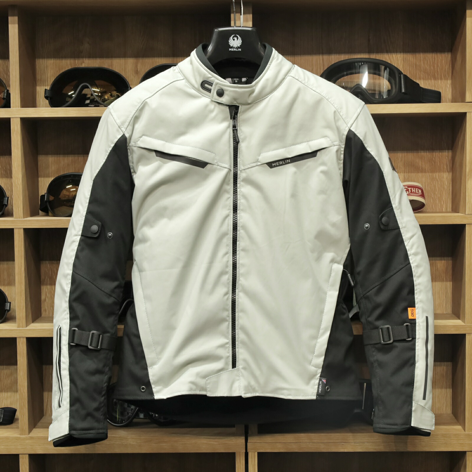 【楽天市場】MERLIN マーリン オールシーズン ライディングジャケット "Taos Waterproof D3O Jacket ...