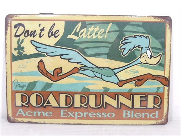 【楽天市場】 【ルーニー・テューンズ/LOONEY TUNES】『 ROAD RUNNER Acme Expresso Blend / ブリキ ...
