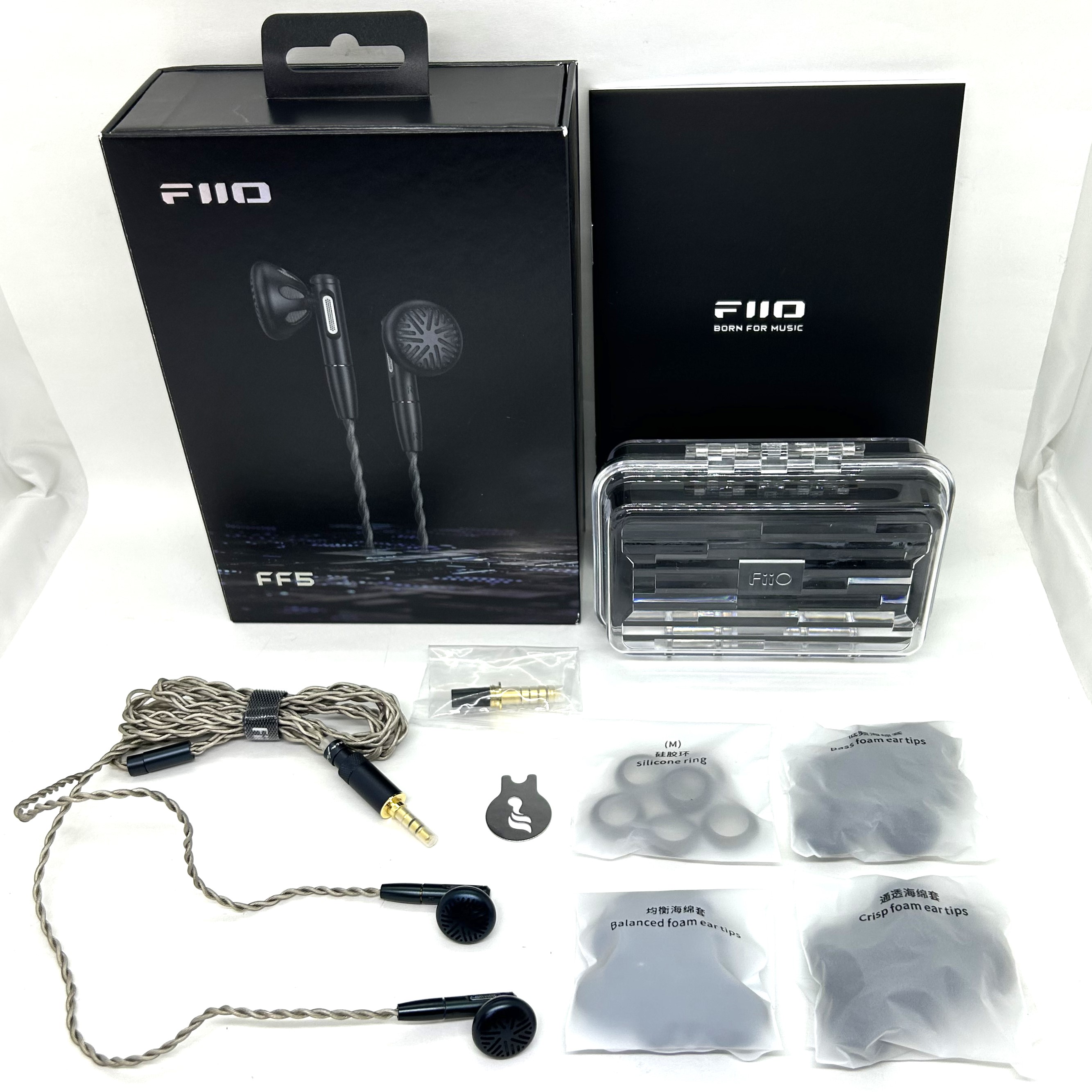 【楽天市場】《アウトレット品》FIIO イントラコンカ型 イヤホン FF5 (FIO-IEM-FF5-B)：三木楽器 楽天市場店