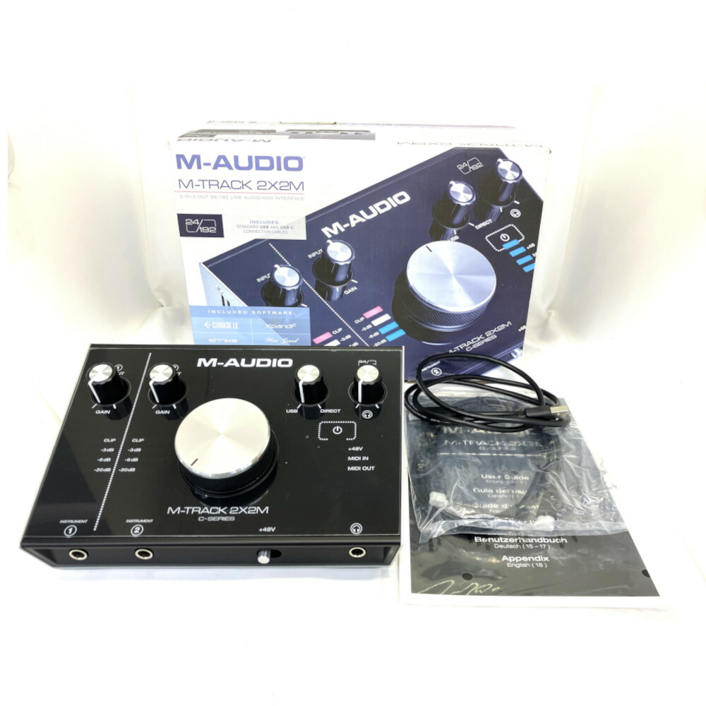 【楽天市場】《中古品》M-AUDIO M-TRACK 2X2M USBオーディオ/MIDIインターフェイス：三木楽器 楽天市場店