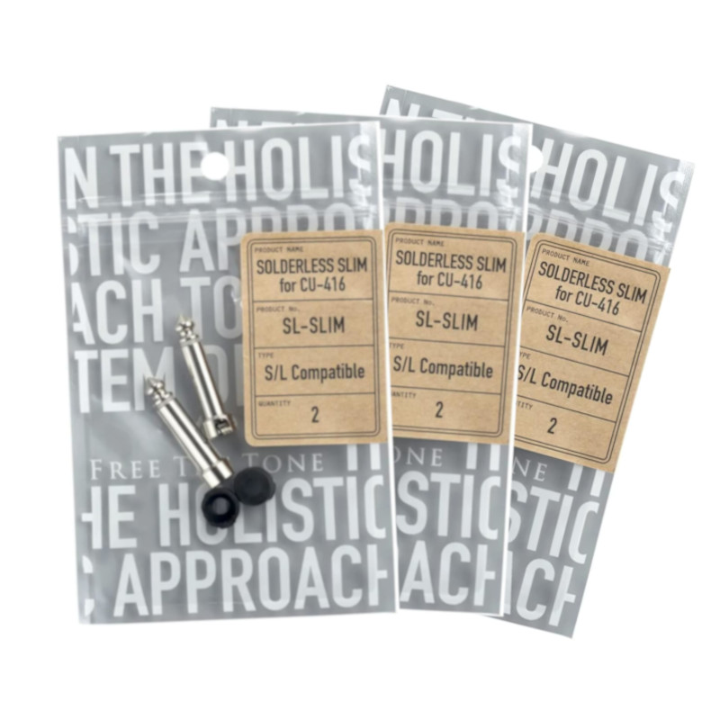 【楽天市場】Free The Tone フリーザトーン SL-SLIM-2P ソルダーレス スリム プラグ 2個入 × 3セット【ゆうパケット ...