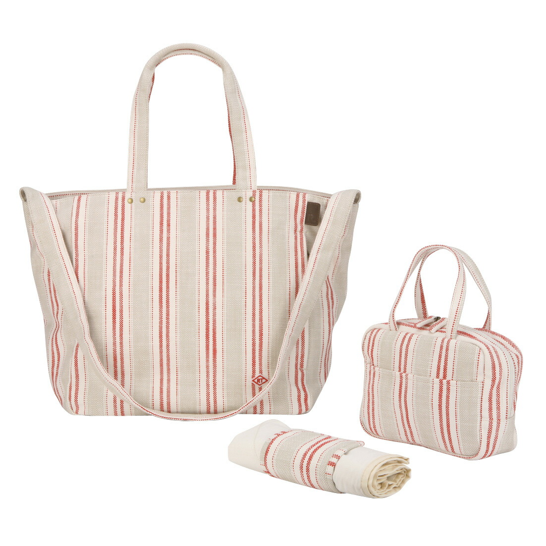 【楽天市場】ROOTOTE Mammy Roo ルートート MR SN Cloth-A CAFE 赤 リネン風ママバッグ 送料無料 マザーズバッグ マザーバッグ 出産祝い マザーバッグ ママ ...