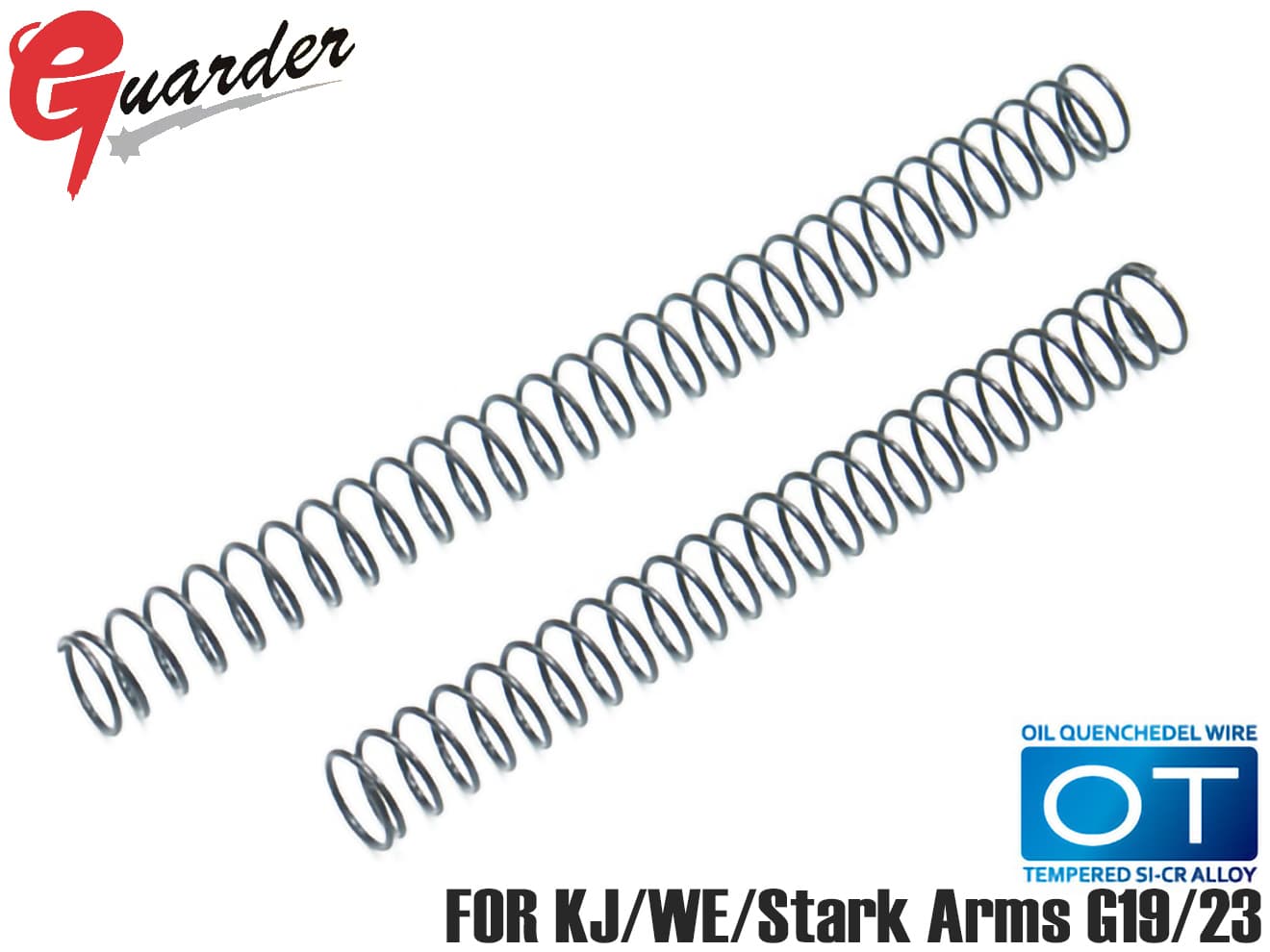 【楽天市場】GLOCK-109 GLK-109 GUARDER ガーダー リコイルスプリングセット G19/G23 KJ/WEガスブローバック ...