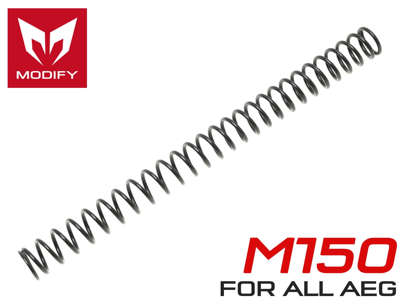 【楽天市場】MODIFY AEG ピアノワイヤー 不等ピッチ メインスプリング S150+ 東京マルイ STD電動ガン対応 M150+ CRW ...