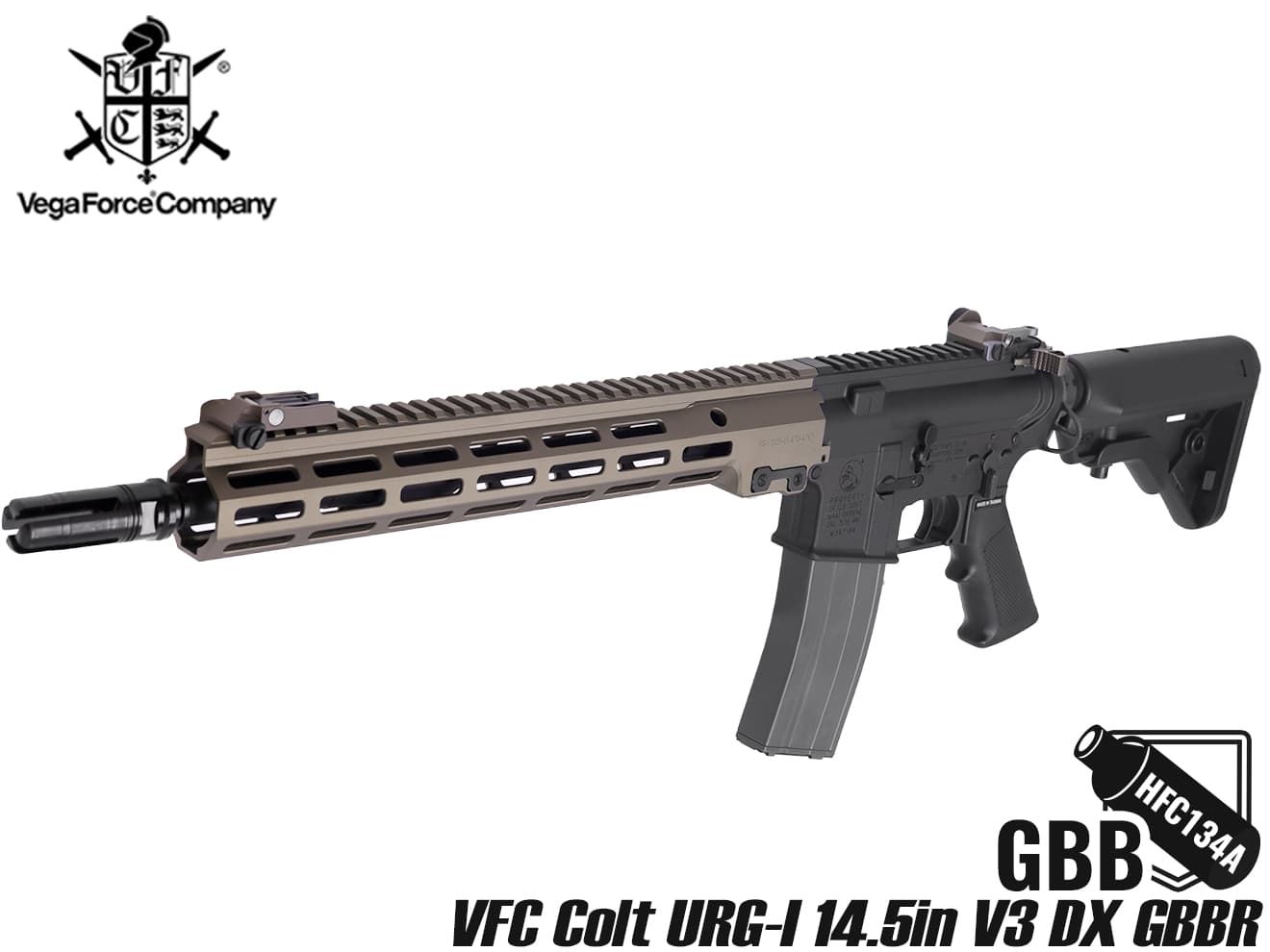 【楽天市場】VFC Colt URG-I 14.5in V3 DX GBBR (JPver./COLT Licensed) ガン 本体 GBB ガスブロ リアル 刻印 マーキング HOP調整 ...