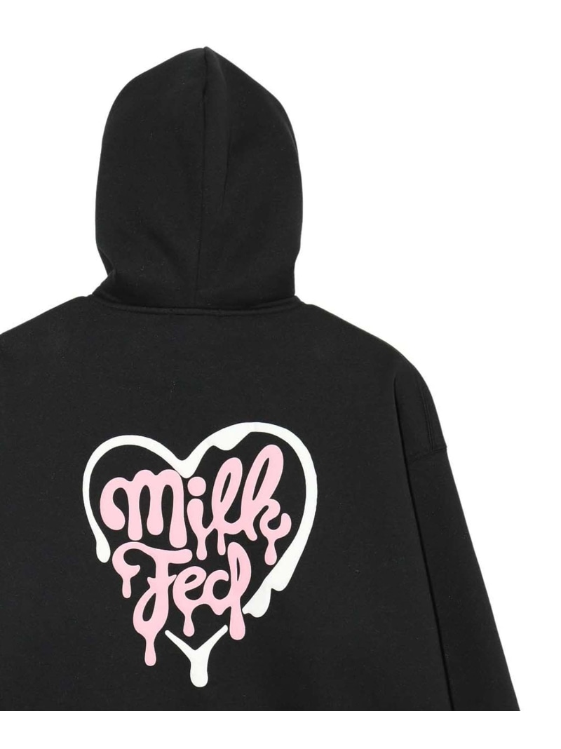 【楽天市場】【SALE／30%OFF】MELTY HEART ZIP UP HD MILKFED. ミルクフェド トップス パーカー・フー ...