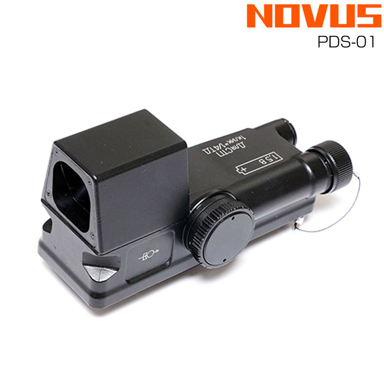 【楽天市場】NOVUS PDS-I 1P87タイププリズム ドットサイト PDS-01-RC-BLK カスタム オプション パーツ サバイバル ...