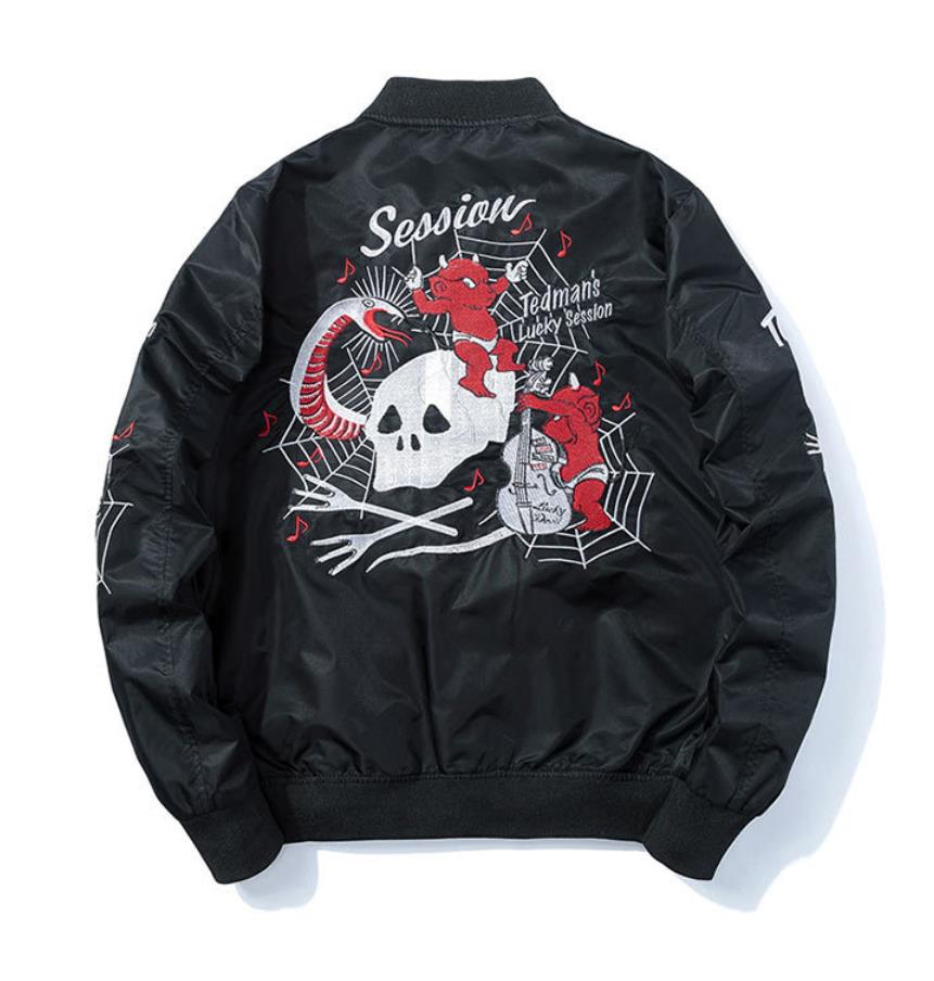 【楽天市場】新販売/S-3XL/ MA-1/ライトアウター /刺繍コート メンズ /アウター /ダブルライダース /ブルゾン /長袖/防寒 /秋服/綿入/男女用/カップル/恋人/レディース ...