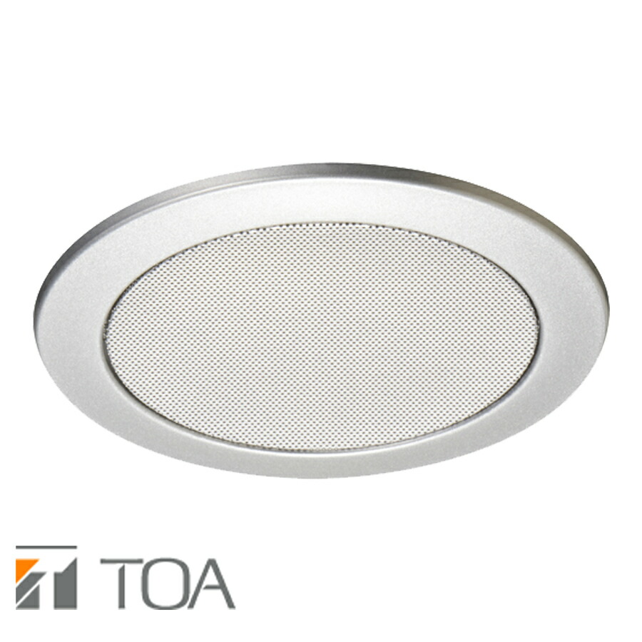 【楽天市場】天井埋込型スピーカー用 パネル シルバーメタリック アルミ枠 アルミパンチングネット CP-189A TOA(株)製 放送機器 音響機器：命一番堂 楽天市場店