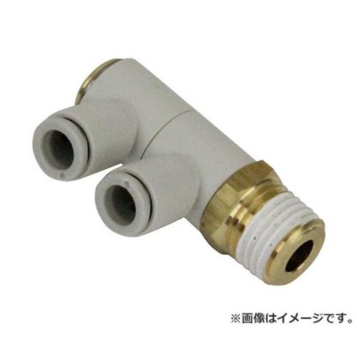 【楽天市場】【メール便】SK11 W管継手 WユニバーサルL KQ2VD06-02AS 4977292420129 [エアーツール チューブ・継ぎ手]：ミナトワークス