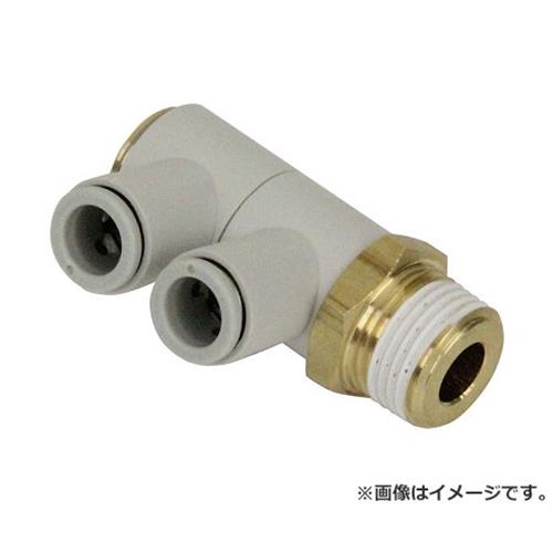 【楽天市場】【メール便】SK11 W管継手 WユニバーサルL KQ2VD08-03AS 4977292420150 [エアーツール チューブ・継ぎ手]：ミナトワークス