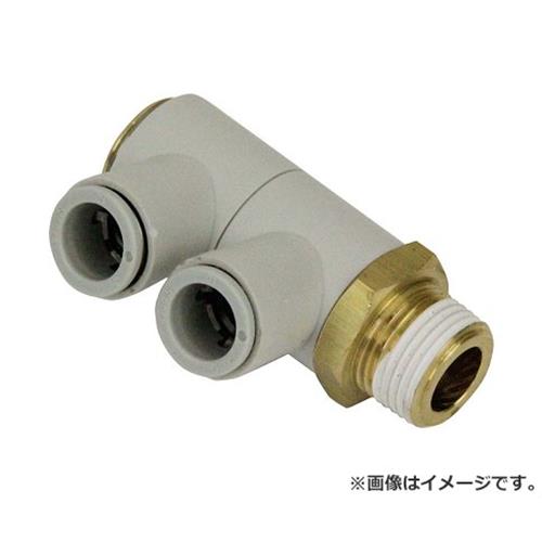 【楽天市場】【メール便】SK11 W管継手 WユニバーサルL KQ2VD10-03AS 4977292420174 [エアーツール チューブ・継ぎ手]：ミナトワークス