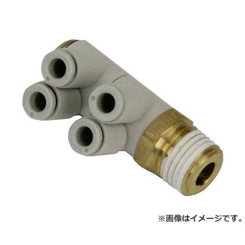 【楽天市場】【メール便】SK11 W管継手 WBユニバーサルL KQ2ZD04-02AS 4977292420235 [エアーツール チューブ・継ぎ手]：ミナトワークス