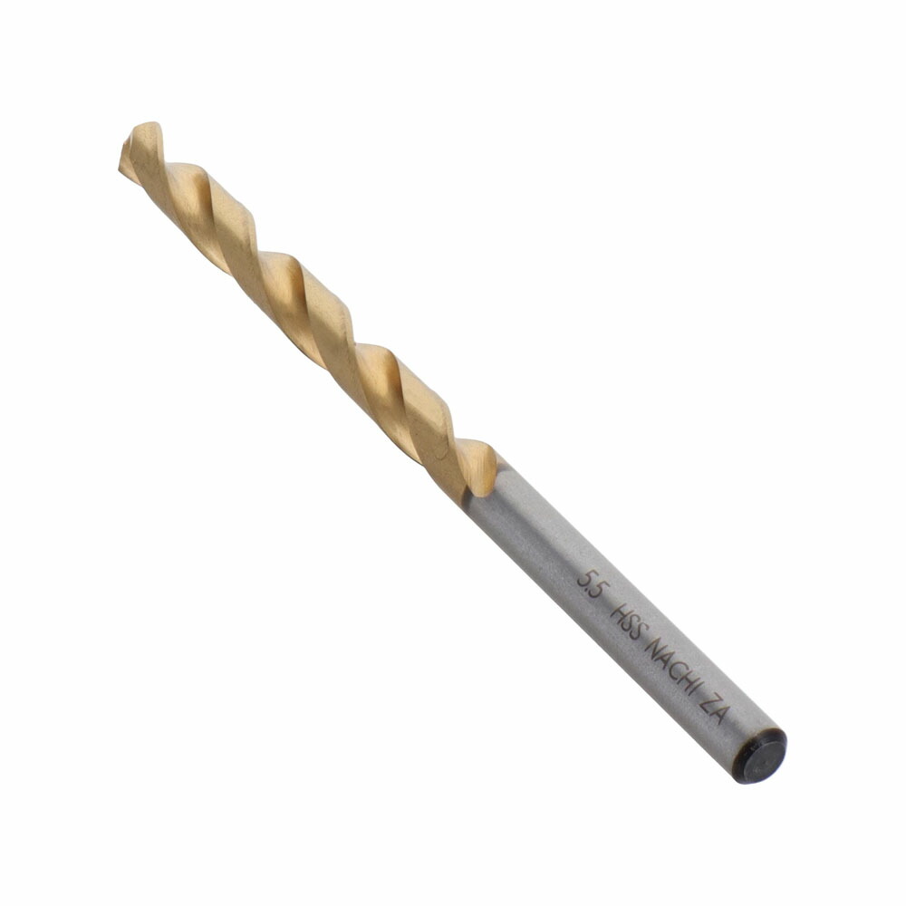 【楽天市場】NACHi 鉄工用チタンコーティングドリル 5.5mm 454255：ミナトワークス