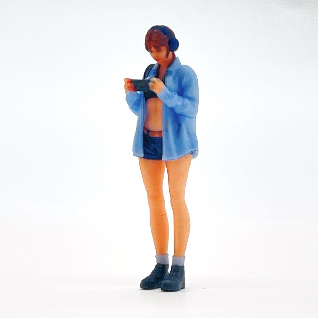 【楽天市場】オーシャンコスモス OCEANCOSMOS フィギュア 【OC-M0051-043】 1/43 女子高生 スイッチ ミニチュア ...