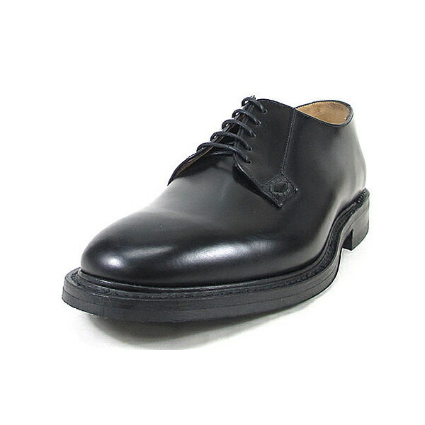 【楽天市場】 ローク ビジネスシューズ LOAKE WAVERLEY ブラック Made in ENGLAND メンズ プレーントゥ 靴 革靴 ...