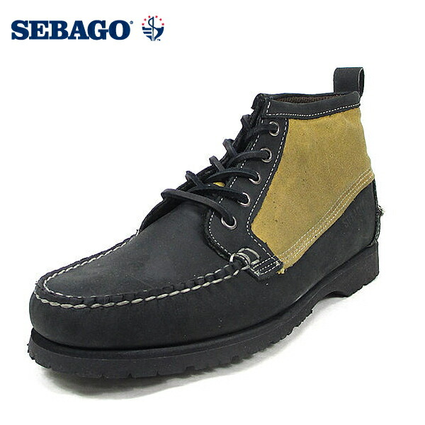 【楽天市場】 SEBAGO セバゴ × フィルソン FILSON モックトゥ ブーツ KNIGHT ブラック 73066 boots 送料無料 ...