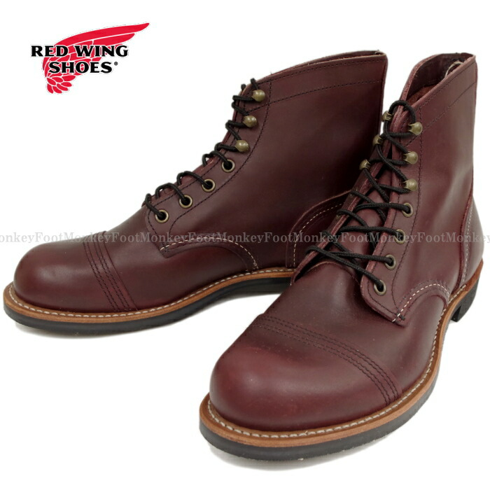 【楽天市場】 レッドウィング 正規品 RED WING 8119 [Oxblood"Mesa"] IRON RANGE IRON RANGER ...