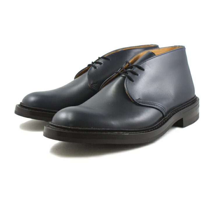 【楽天市場】 正規品 トリッカーズ Tricker's Winston/ウィンストン M7468 [ネイビー] チャッカブーツ ダイナイト ...