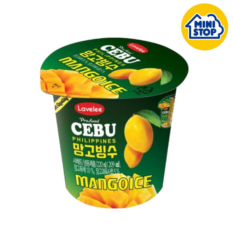 【楽天市場】【送料込み】ミニストップ 公式ショップ セブマンゴービンス6個入 [冷凍食品]アイス マンゴー 韓国：ミニストップNSスイーツ店