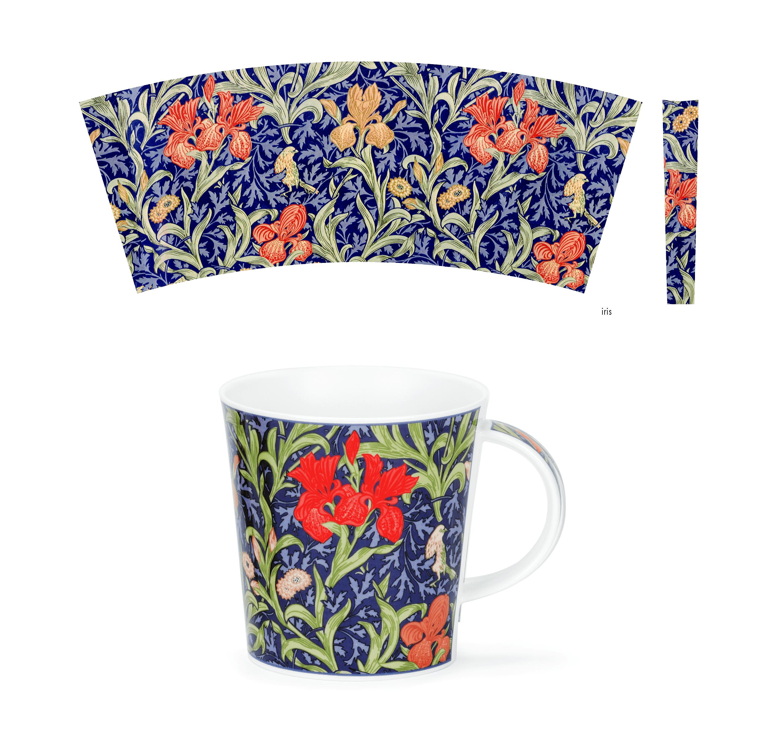 【楽天市場】ダヌーン マグ カップ Cairngorm Arts and Crafts Iris 480ml アイリス DUNOON：MINOKOBO