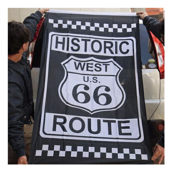 【楽天市場】Route66 flag レーシングフラッグ アメリカン雑貨 アメリカ雑貨 世田谷ベース：mint-garage