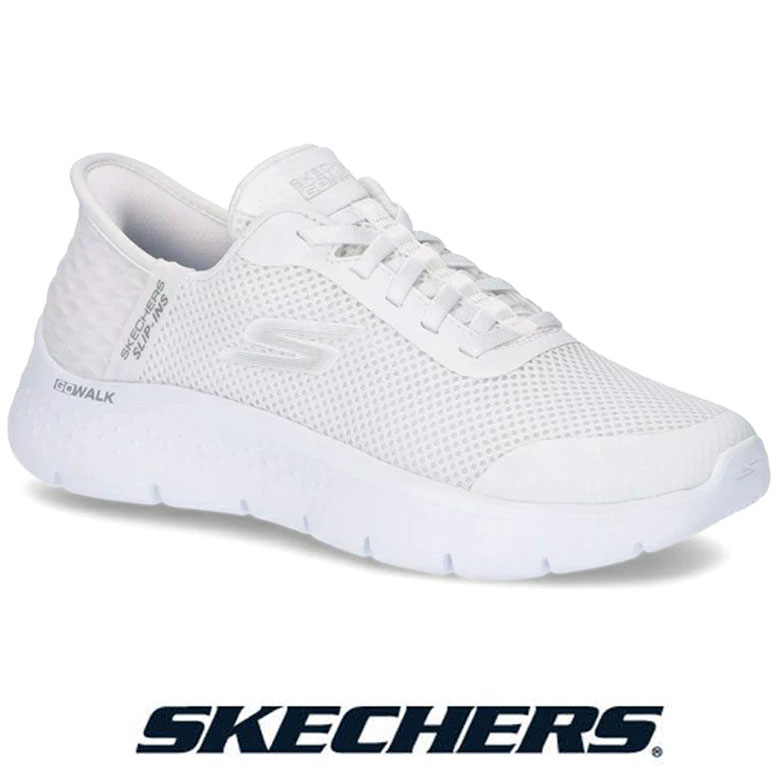 【楽天市場】スケッチャーズ レディース スニーカー シューズ スリップインズ ハンズフリー SKECHERS SLIP-INS 124836 ...