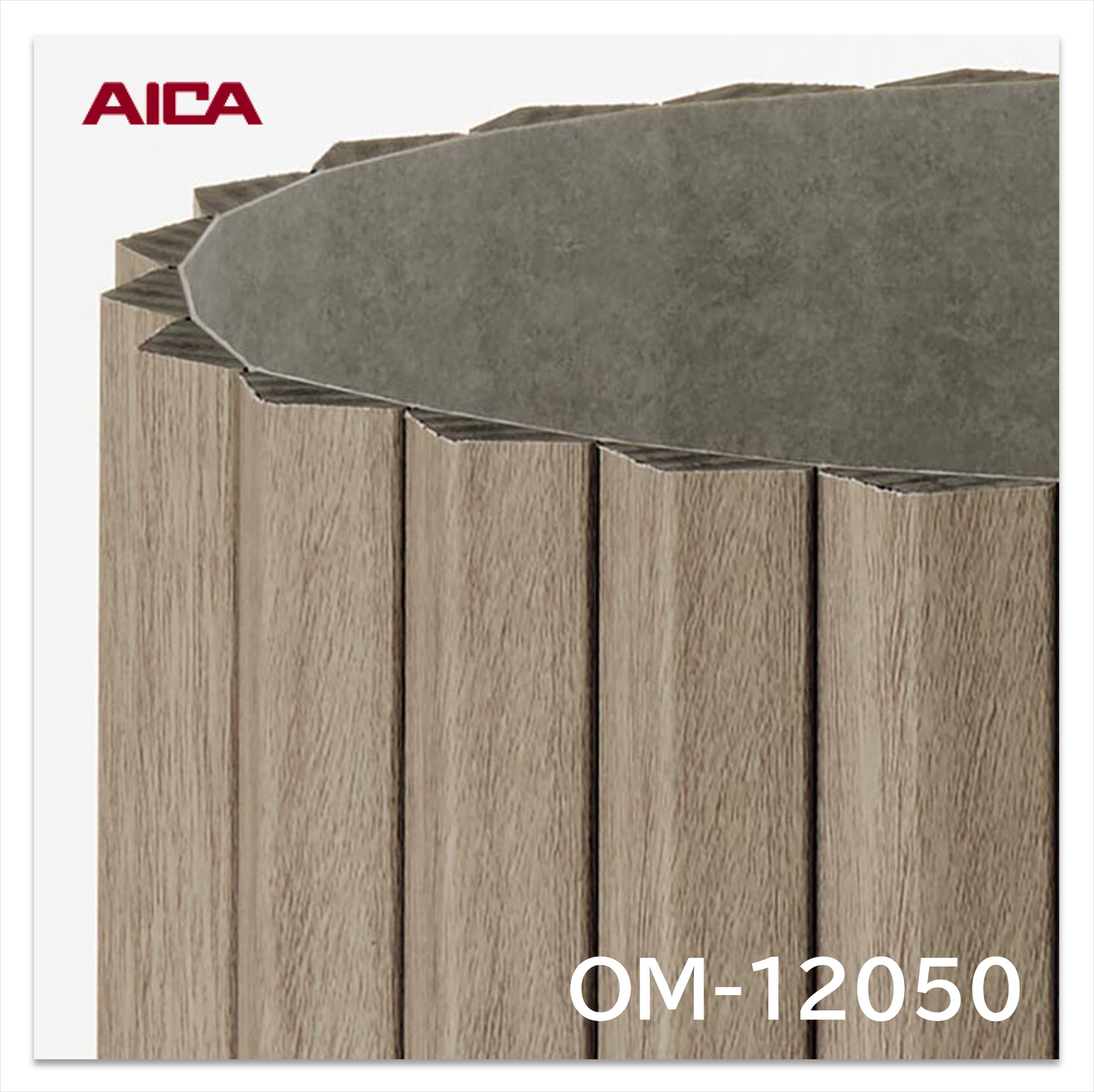 【楽天市場】アイカアール マウンテン OM-12050 1枚入 9.0mm 2×8 612×2440mm 曲面化粧材 リブ材 木目 ユーカリ ...