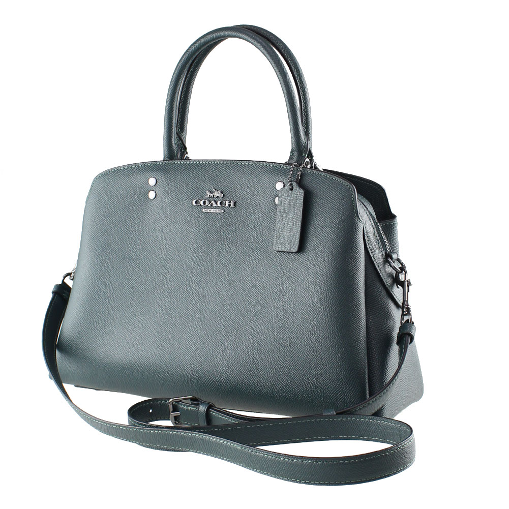 【楽天市場】コーチ ハンドバッグ ショルダーバッグ 2WAY COACH 91493 qbfor グリーン 緑 バッグ レディース：ミッピーナ