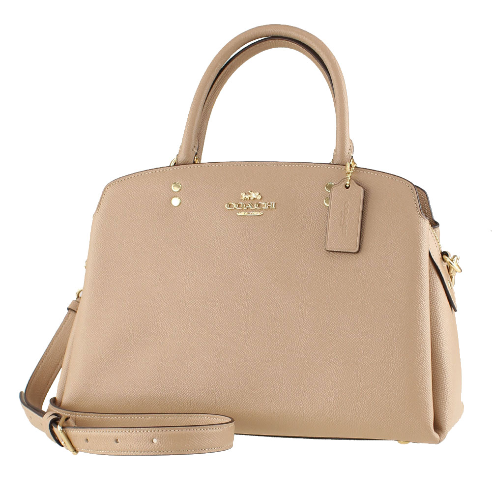 【楽天市場】コーチ ハンドバッグ ショルダーバッグ 2WAY COACH 91493 imtau ベージュ バッグ レディース：ミッピーナ