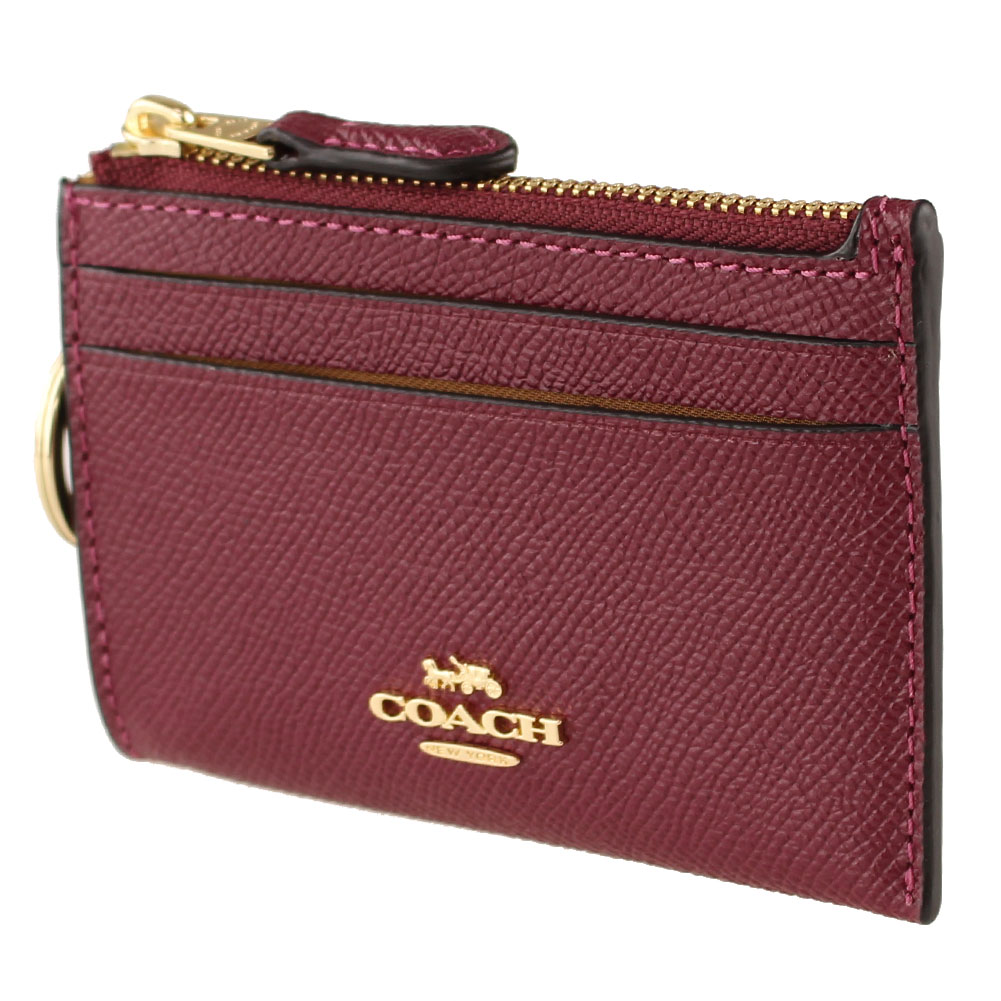 【楽天市場】コーチ カードケース ミニ財布 COACH 88250 imbcy ダークレッド 赤 財布・小物 レディース：ミッピーナ