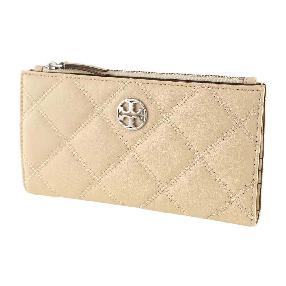 【楽天市場】トリーバーチ 長財布 二つ折り TORY BURCH 89490 122 アイボリー 白 財布 レディース：ミッピーナ