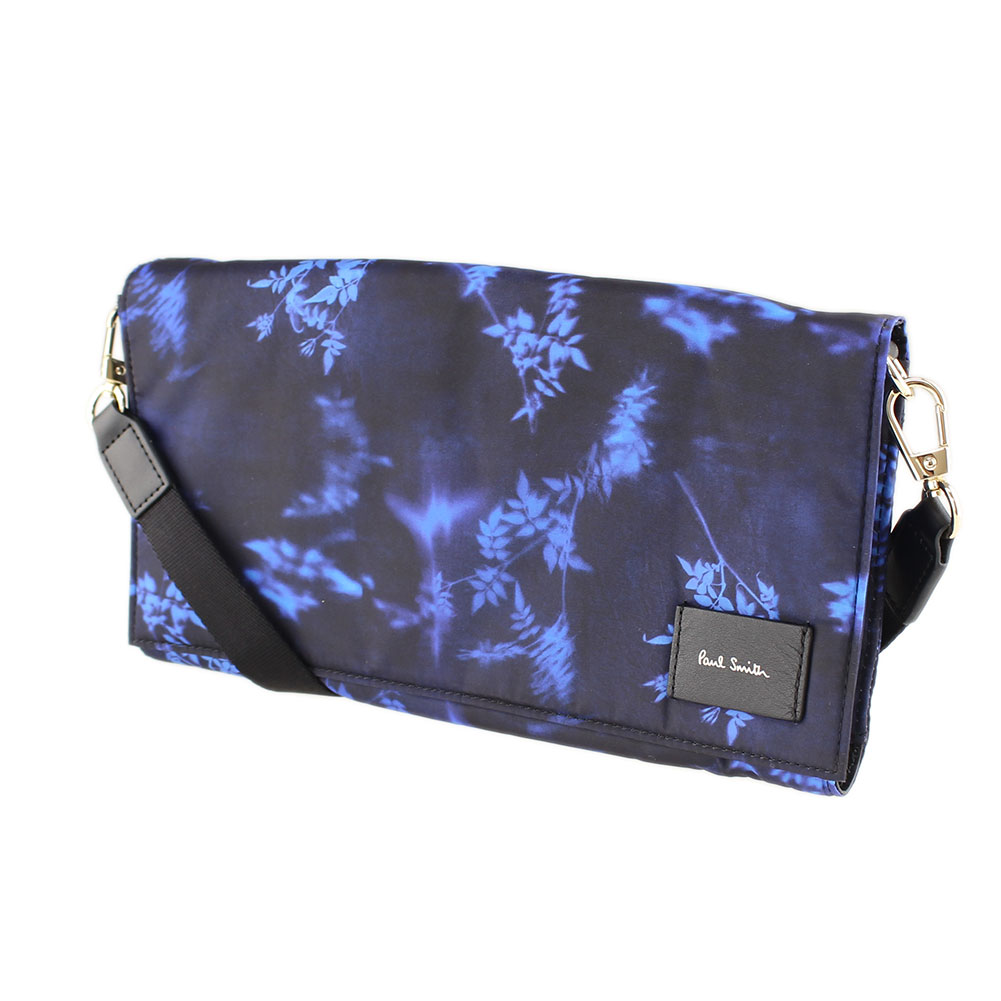 【楽天市場】ポールスミス ショルダーバッグ ポシェット ナイロン PAUL SMITH W1A/6788/GIASMI PR ブルーマルチ 青 ...