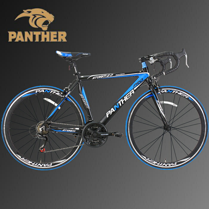 【楽天市場】PANTHER (パンサー)ロードバイク4色/3サイズ可選 シマノ21段変速 超軽量異型アルミフレーム 700C×23C 適応身長 ...