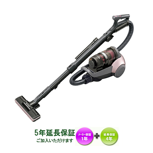 【楽天市場】SHARP EC-VS530-N在庫あります！【5年延長保証ご加入頂けます】【沖縄県への配送には対応しておりません】シャープ 2段階遠心分離サイクロン キャニスター 掃除機軽量 ...