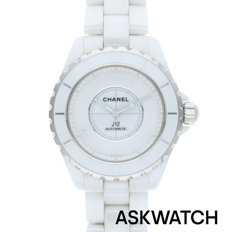 【楽天市場】シャネル CHANEL J12 H3443ファントム10周年記念自動巻きセラミック腕時計(ホワイト 136.10g)【ASK002 ...