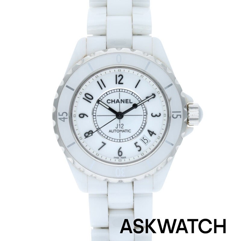 【楽天市場】シャネル CHANEL H0970 J12ホワイトセラミック自動巻き腕時計(ホワイト 135.20g)【ASK002】【小物 ...