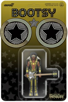 【楽天市場】Super7 ブーツィー・コリンズ フィギュア Bootsy Collins Black And Gold Reaction ...