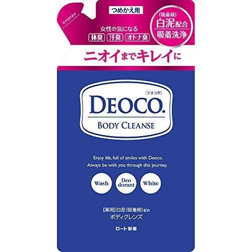 【楽天市場】ロート製薬 デオコ DEOO 薬用 ボディクレンズ 詰め替え 250ml × 5個セット：MIRAIYUKI