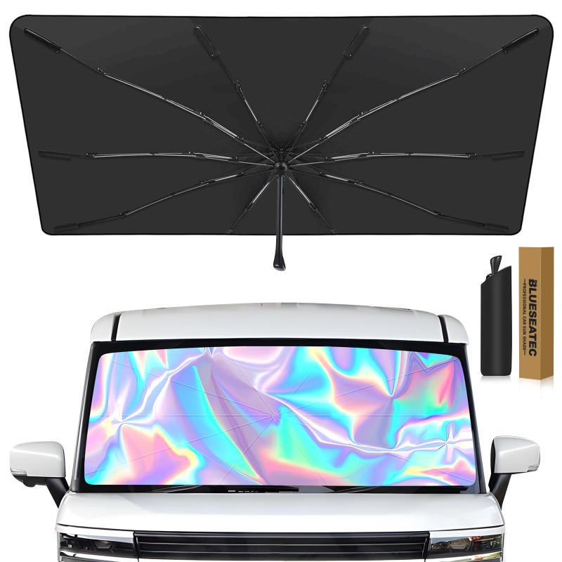 【楽天市場】2025新登場 車種専用」 スズキスペーシア 傘型 フロントガラス MK53S/MK54S/MK94S 3代目 車用 10倍強遮熱 UVカット 紫外線対策 プライバシー保護 360 ...