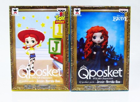 【楽天市場】PIXAR Characters Q posket petit Jessie・Merida ジェシー・メリダ 2種セット：アミ ...