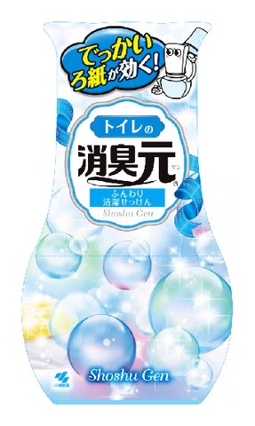 【楽天市場】トイレの消臭元 ふんわり清潔せっけん 400ml：ビタミンハウス楽天支店ミサワ薬局