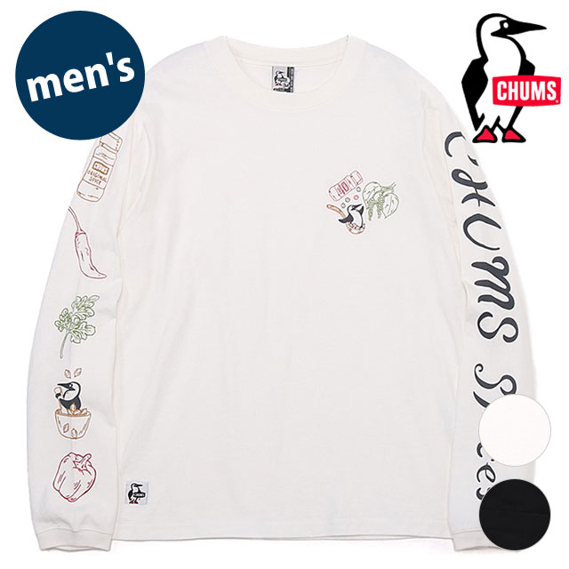 【楽天市場】【先着で限定ステッカープレゼント！】チャムス CHUMS チャムス スパイス ブラッシュド ロングスリーブ Tシャツ [CH01 ...