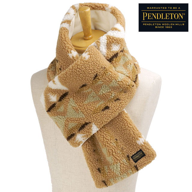 【楽天市場】【ポイント10倍】ペンドルトン PENDLETON ボアマフラー [PDT-000-253023 FW25] BOA MUFFLER メンズ・レディース フリース ストール ネック ...